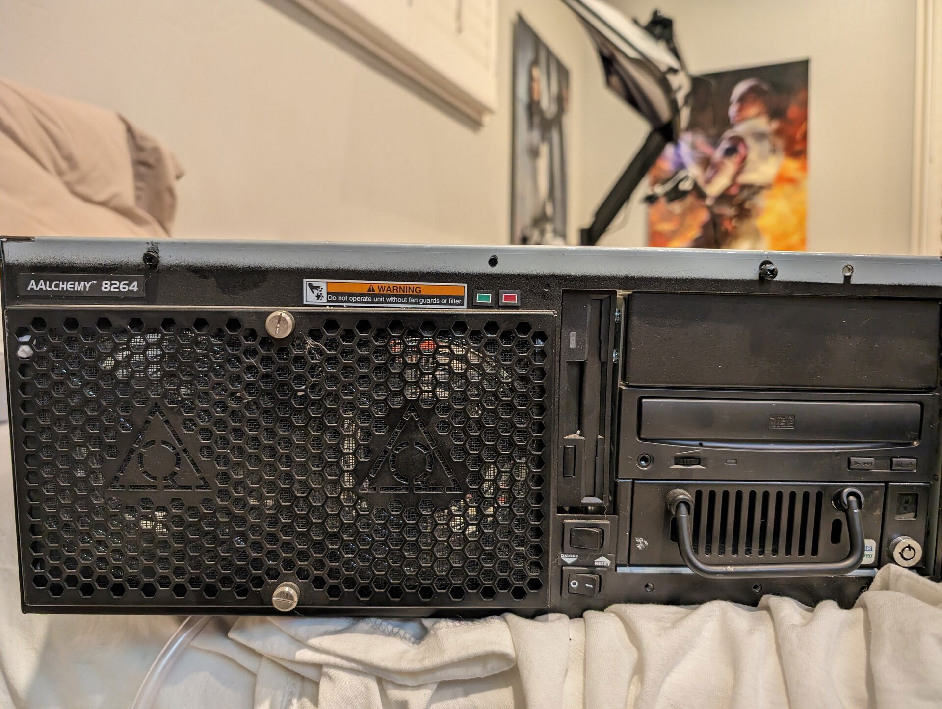 Dark Unicorn - Quantum3D AAlchemy 8264SB Vintage Gaming Build 3dfx RARE ...