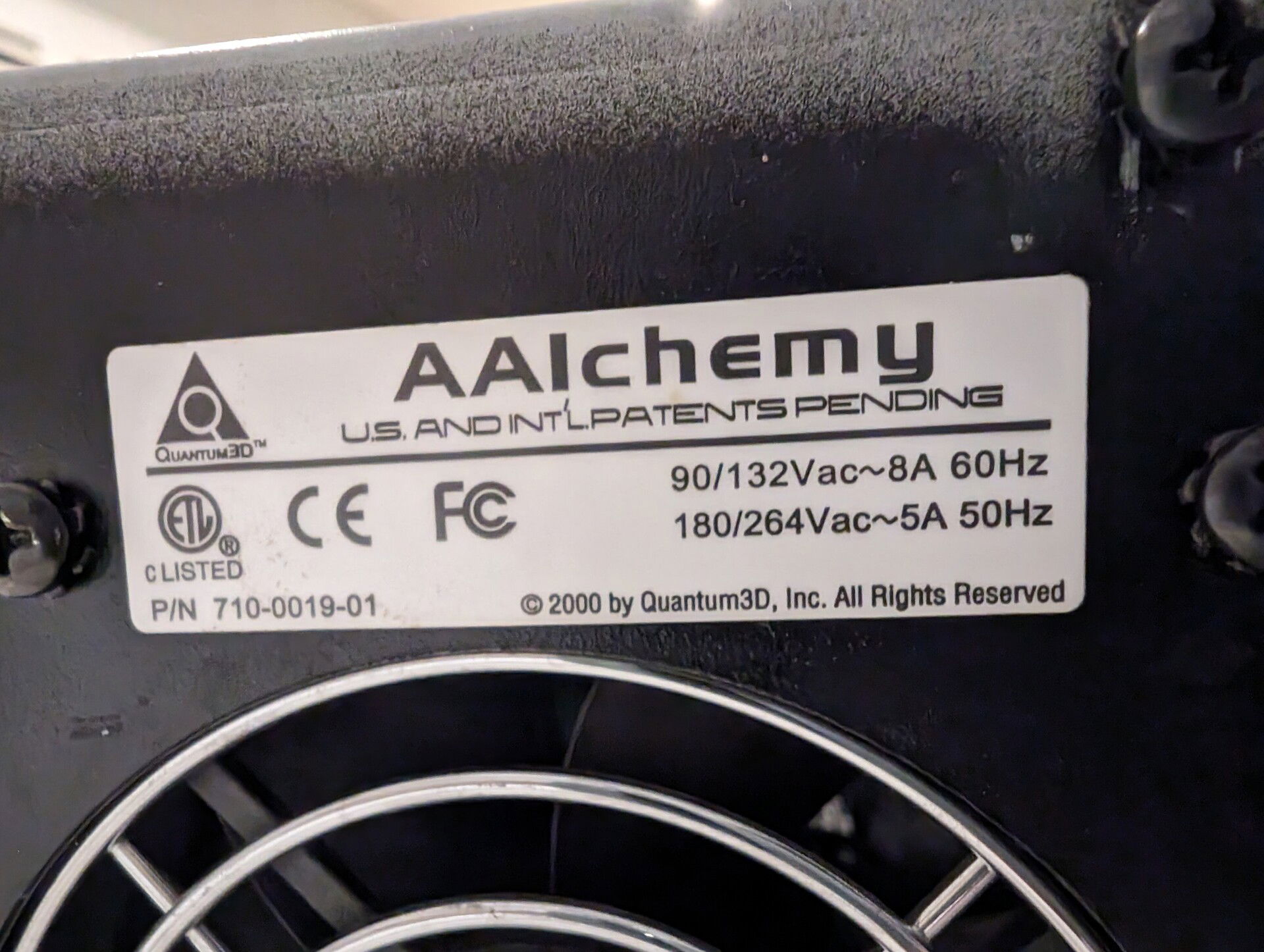 Dark Unicorn - Quantum3D AAlchemy 8264SB Vintage Gaming Build 3dfx RARE ...