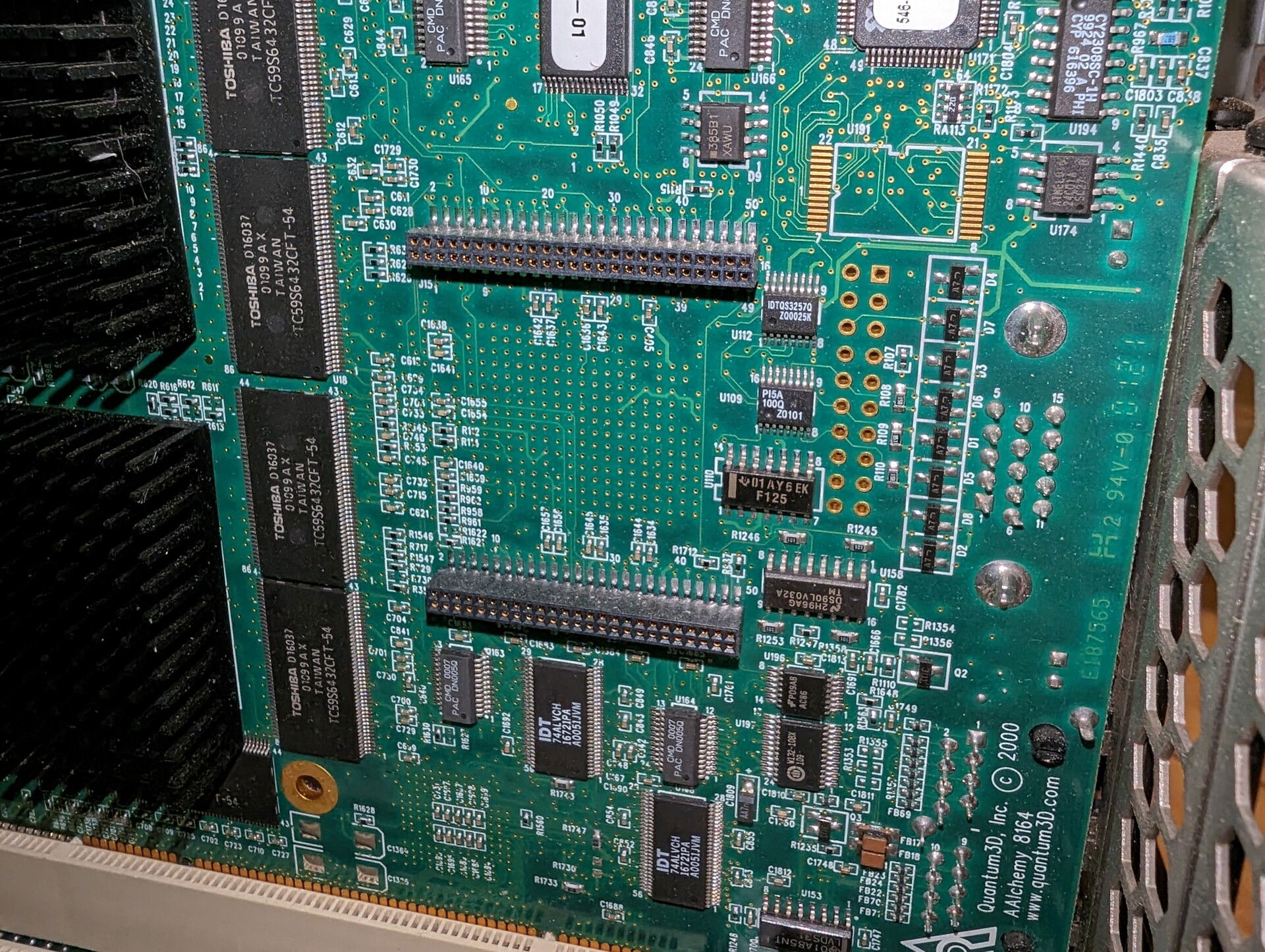 Dark Unicorn - Quantum3D AAlchemy 8264SB Vintage Gaming Build 3dfx RARE ...