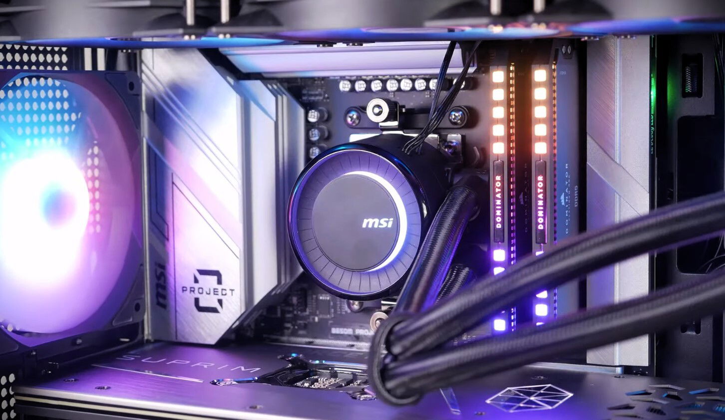 MSI Project Zero | R7 7700X, RTX 4070 Ti Suprim X » builds.gg