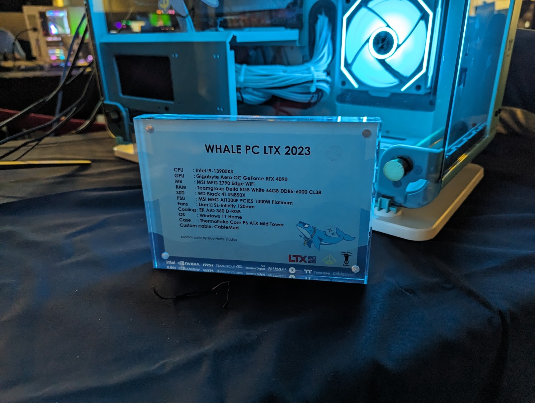 2023 Linus Tech Tips LTX 2023 Whale PC » builds.gg