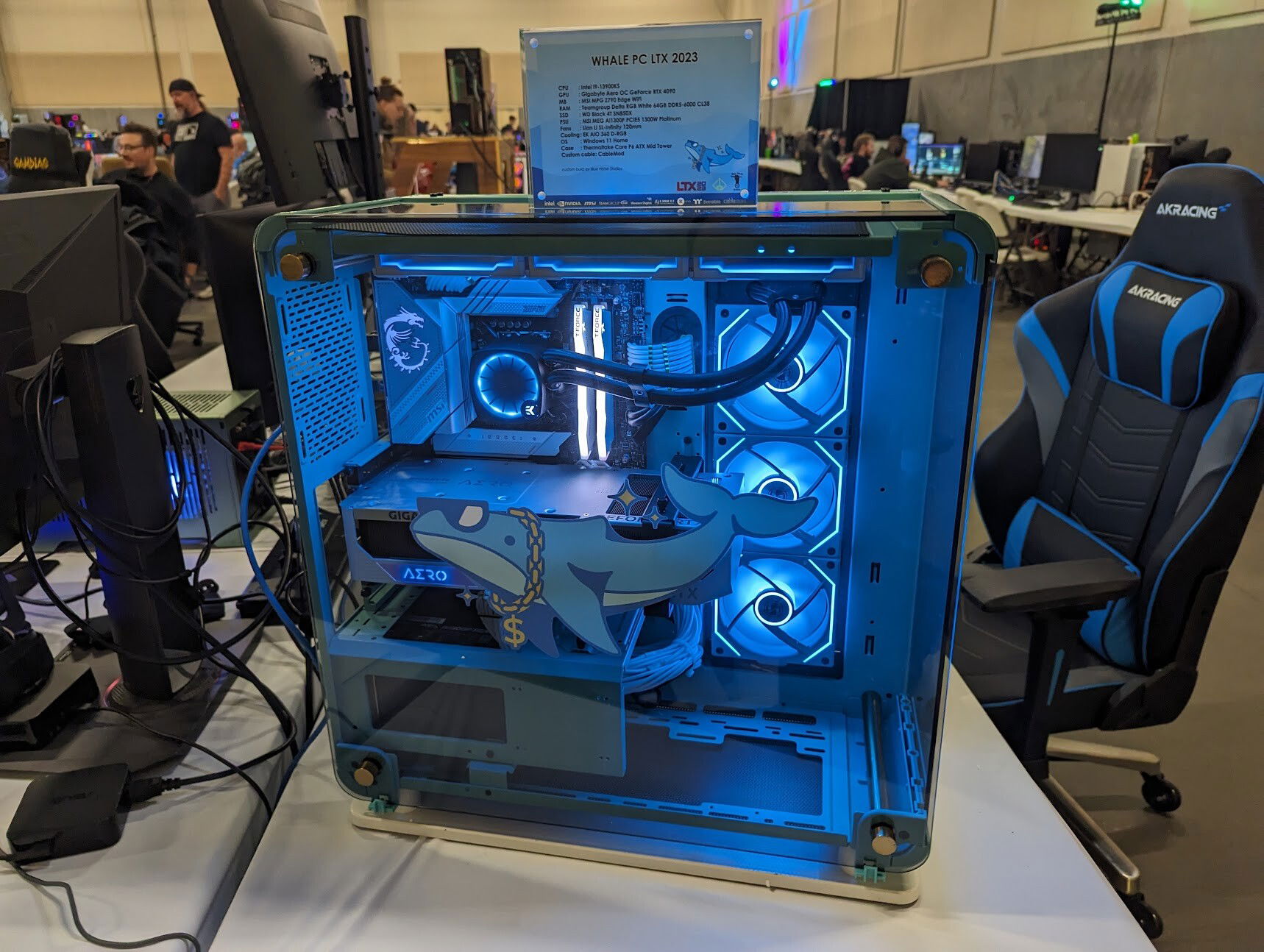 2023 Linus Tech Tips LTX 2023 Whale PC » builds.gg