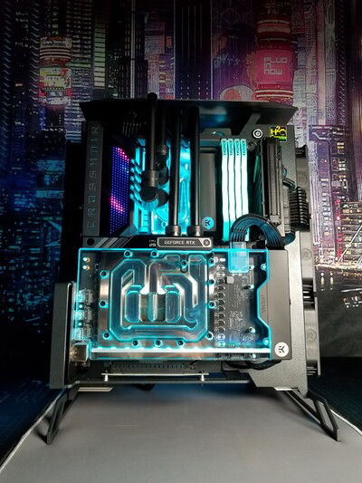 All White Hyte Y60 - Full Custom Loop » builds.gg