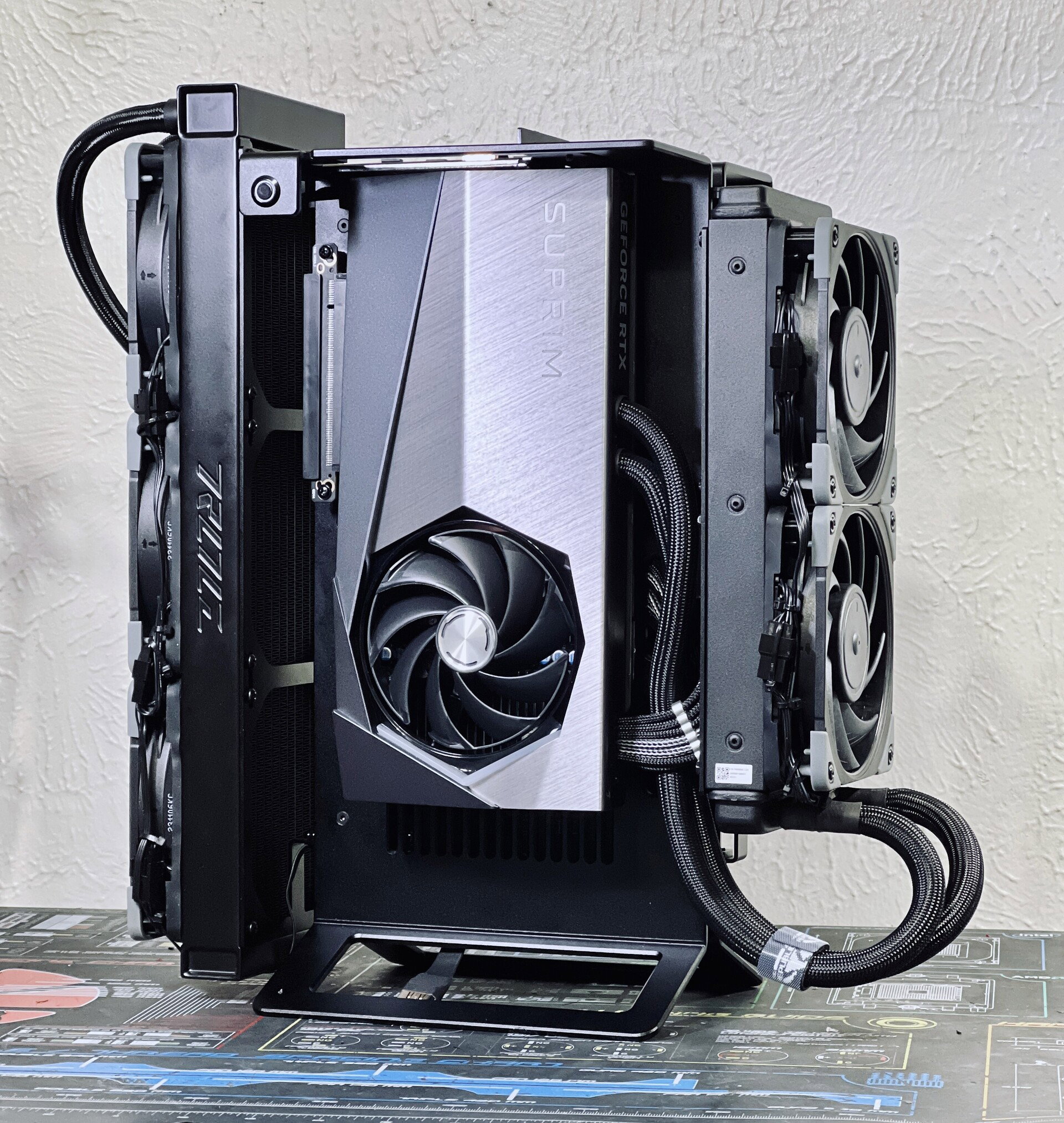 XTIA Xproto-L w/ 7800X3D, Ryujin III AIO, and MSI 4090 Suprim Liquid ...