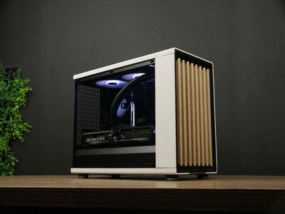 The Scandinavian - A minimalist oak wood PC case » builds.gg