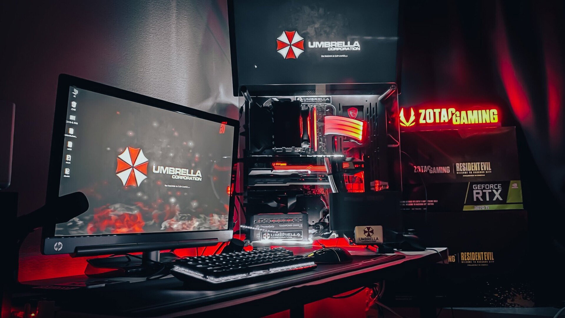 RESIDENT EVIL x ZOTAC GAMING / Custom build GAMING PC » builds.gg
