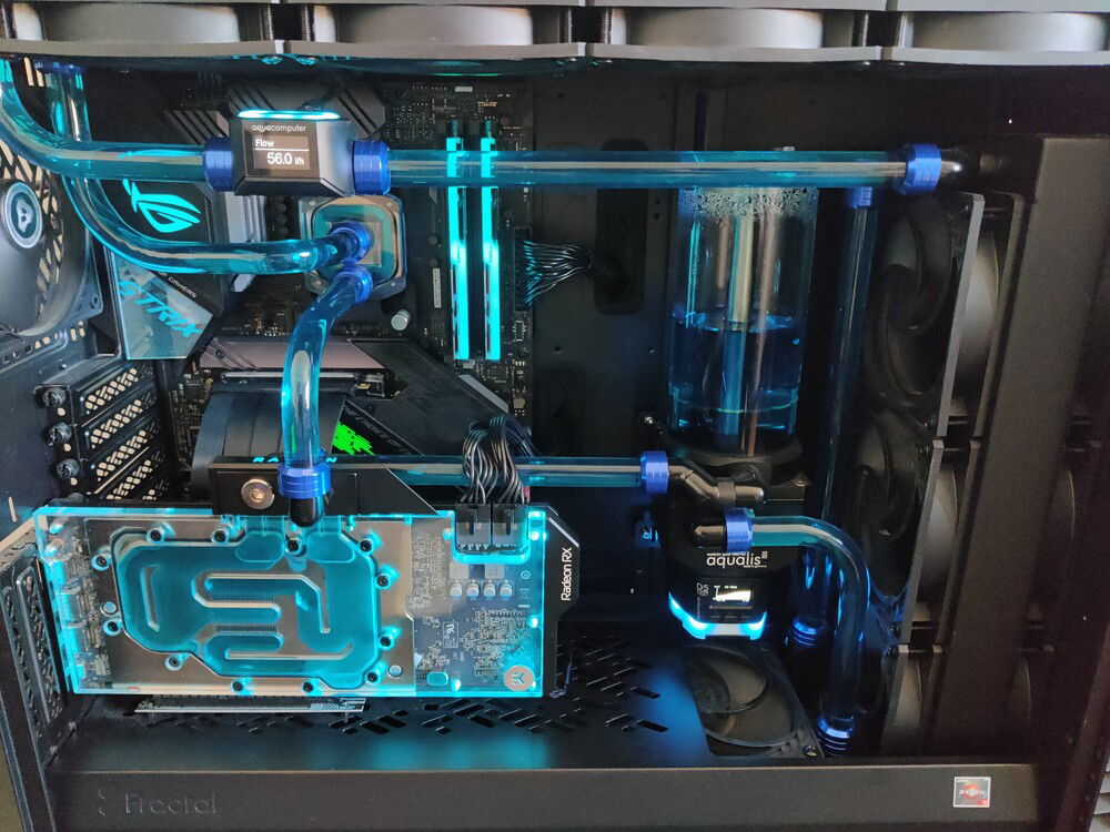 Fractal Design Define 7 Xl Blue Build V2 Builds Gg