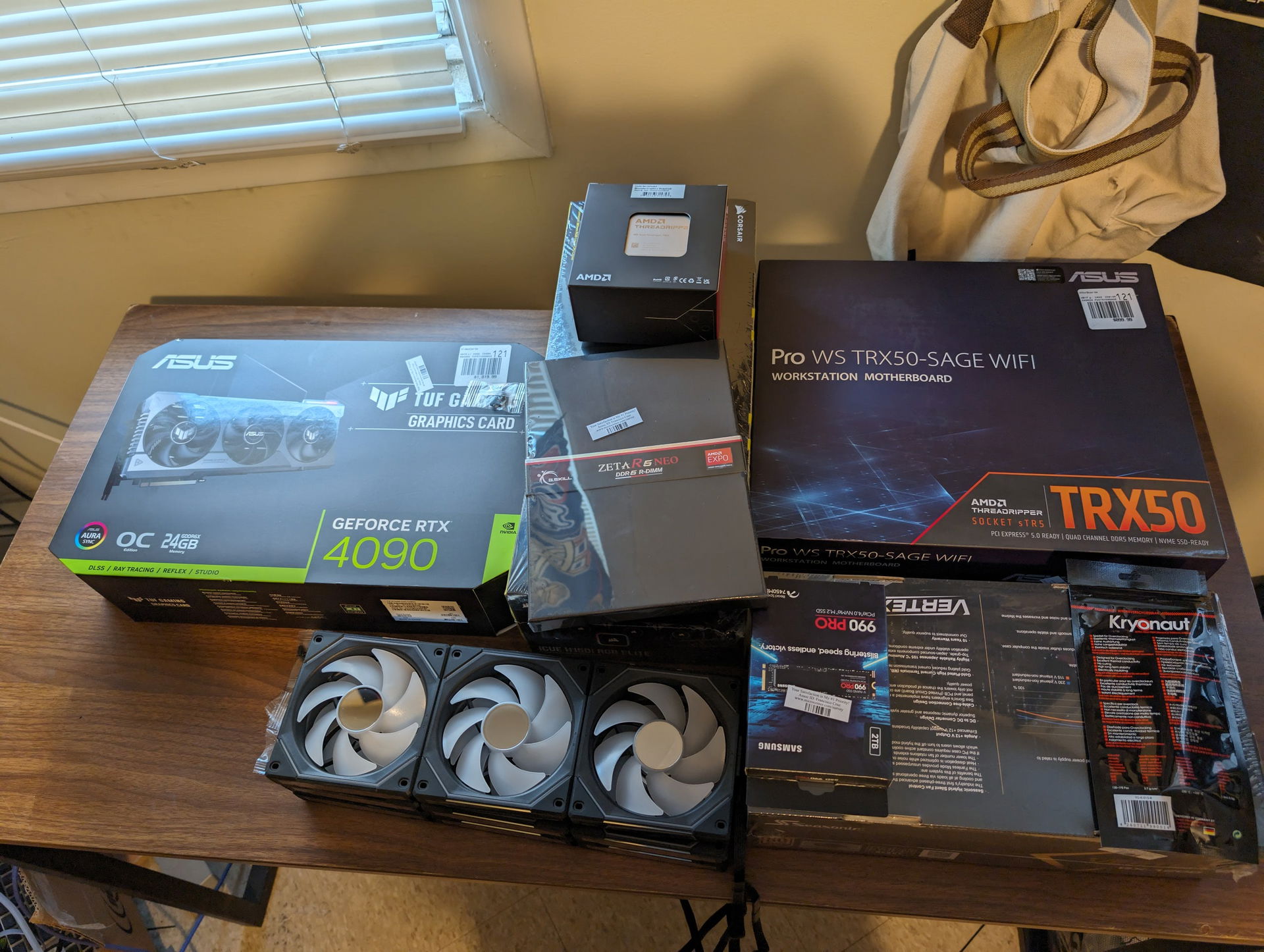 Threadripper 7980x 4090 Workstation » builds.gg