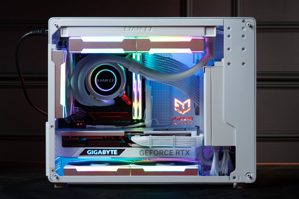 Jonsplus Z20 mATX: White and clean modern classic » builds.gg