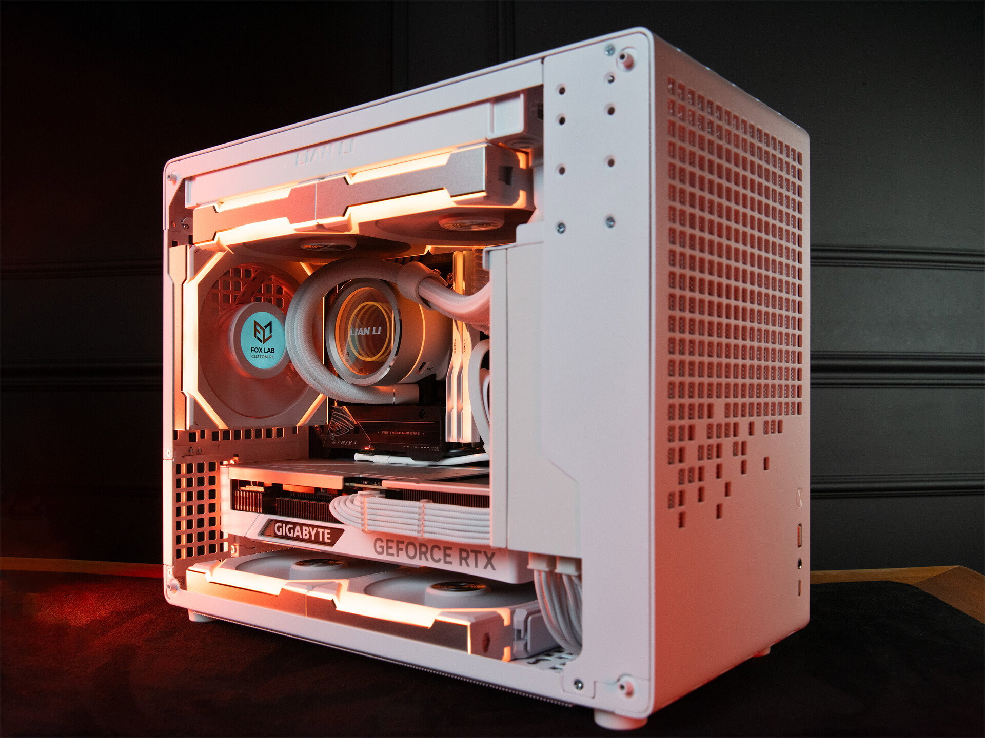 Jonsplus Z20 mATX: White and clean modern classic » builds.gg