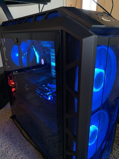 Miami Vice (Meshify C Custom Loop) » builds.gg