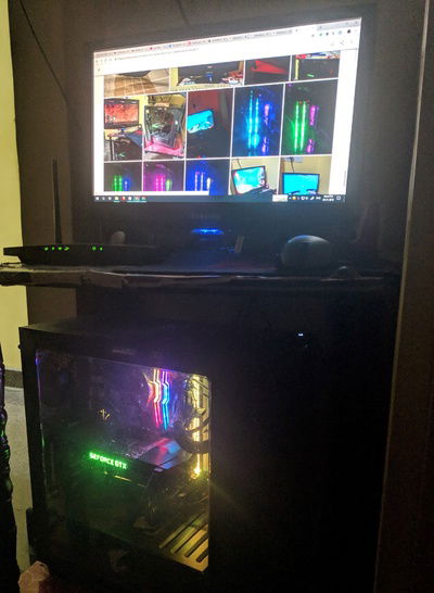 IRON MAN THEME CUSTOM PC » builds.gg