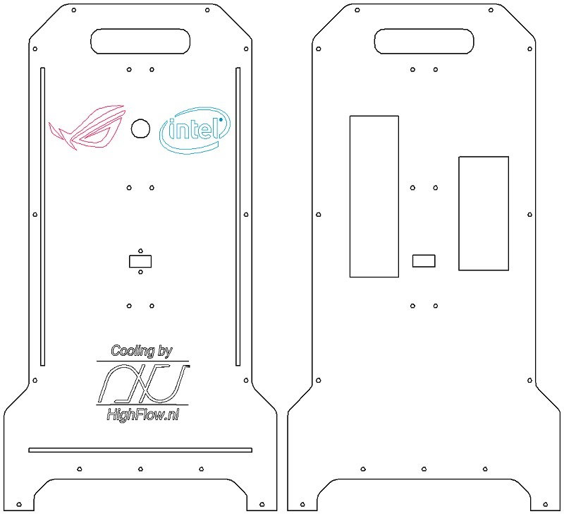 Portable mini ITX system from Acrylic » builds.gg