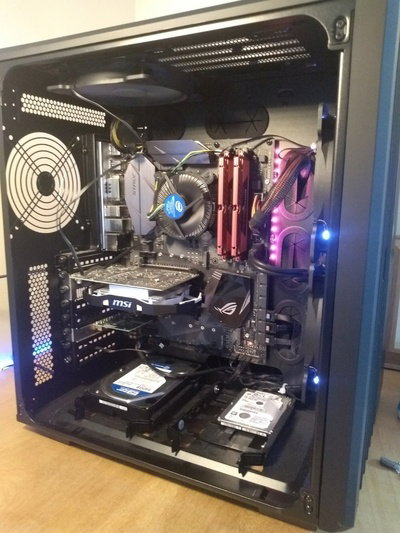 The Scandinavian - A minimalist oak wood PC case » builds.gg