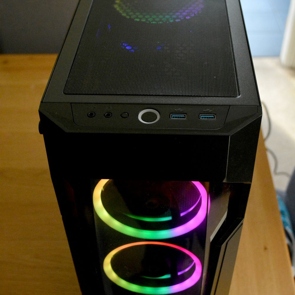 Antec DF500 RGB with Antec Prizm Fans » builds.gg