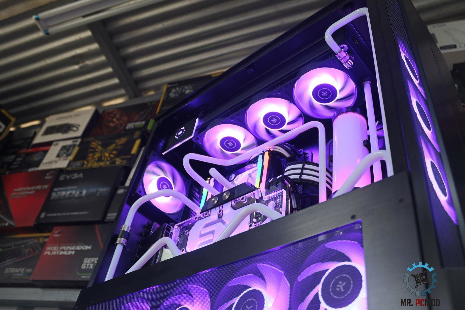 CUSTOM PC BUILD OCT 2018 – WATERCOOLED LIAN LI PC V3000 » builds.gg