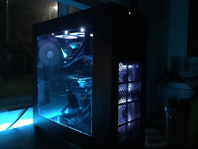 Walnut and Brass PC Case » builds.gg