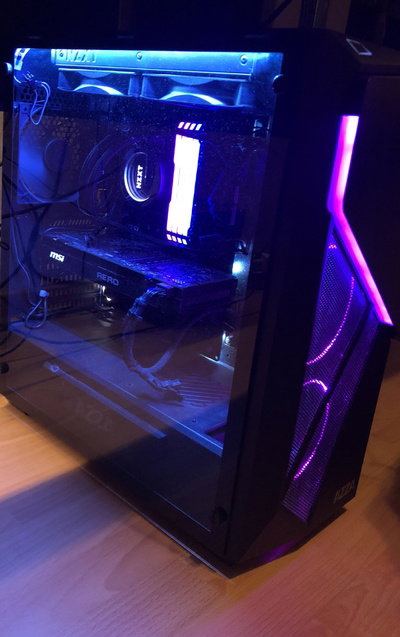 Walnut and Brass PC Case » builds.gg