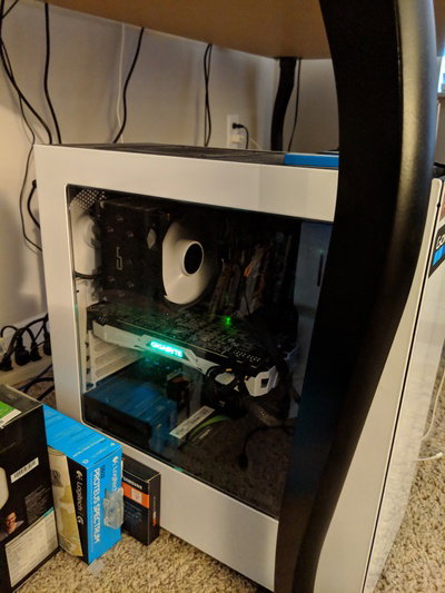 Walnut and Brass PC Case » builds.gg