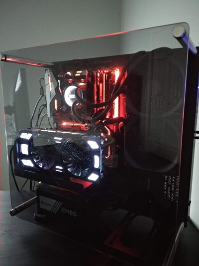 Walnut and Brass PC Case » builds.gg