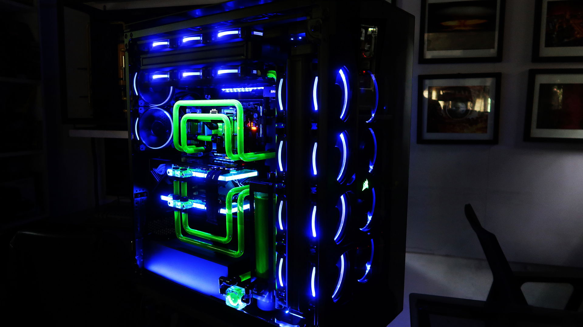 Custom Pc Build#54 " TITAN " Corsair 1000D Monster Build Bound to ...