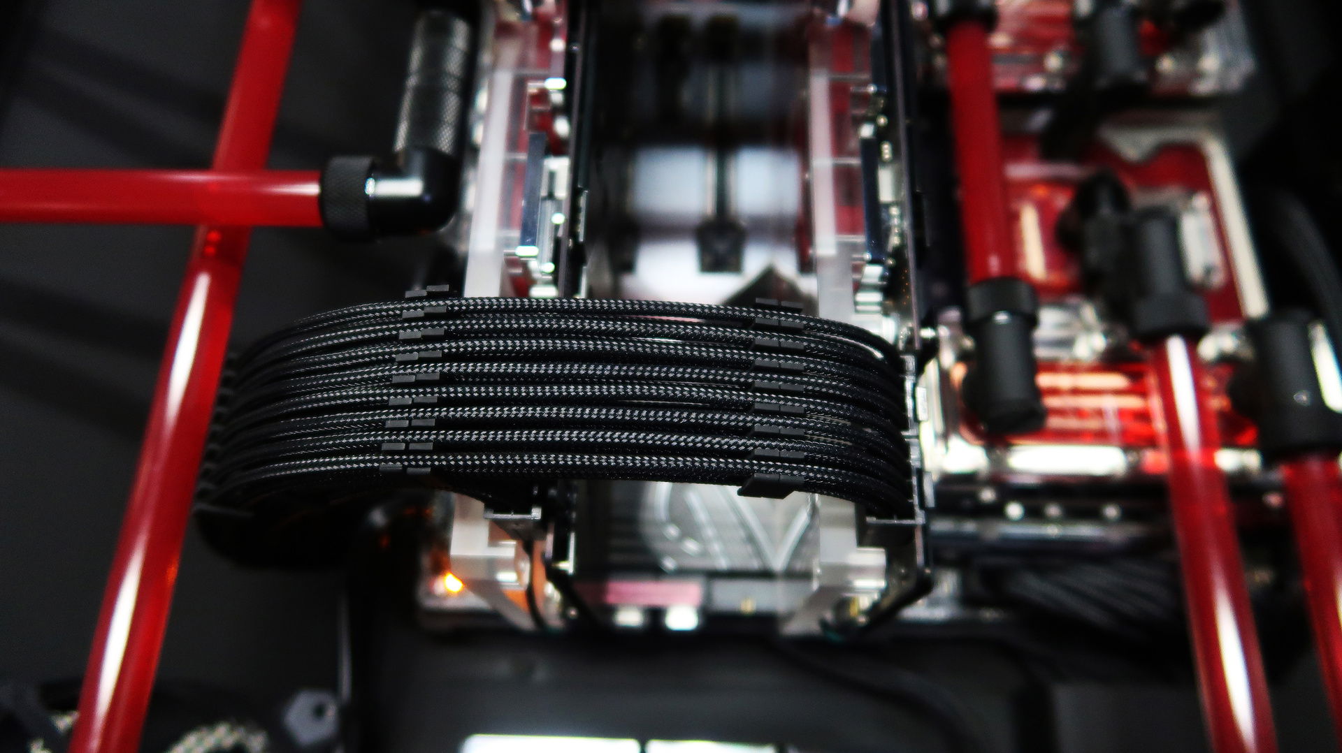 Custom Pc Build #47 "Project ROG" Lian Li DK-05X Desk Build Asus ...