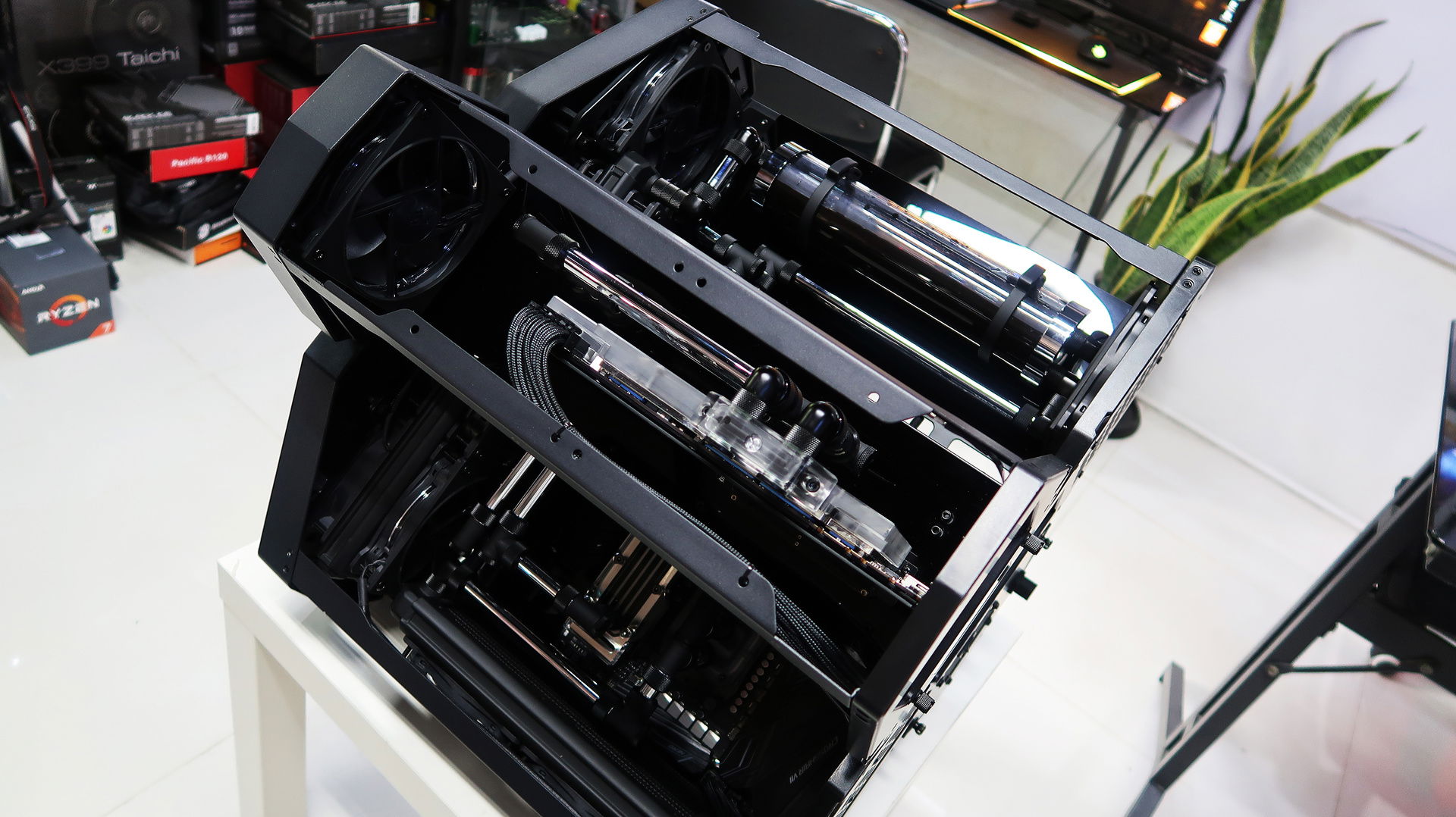 Custom Pc Build #43 "Dark Icarus" Quadstellar Gaming and Streaming ...