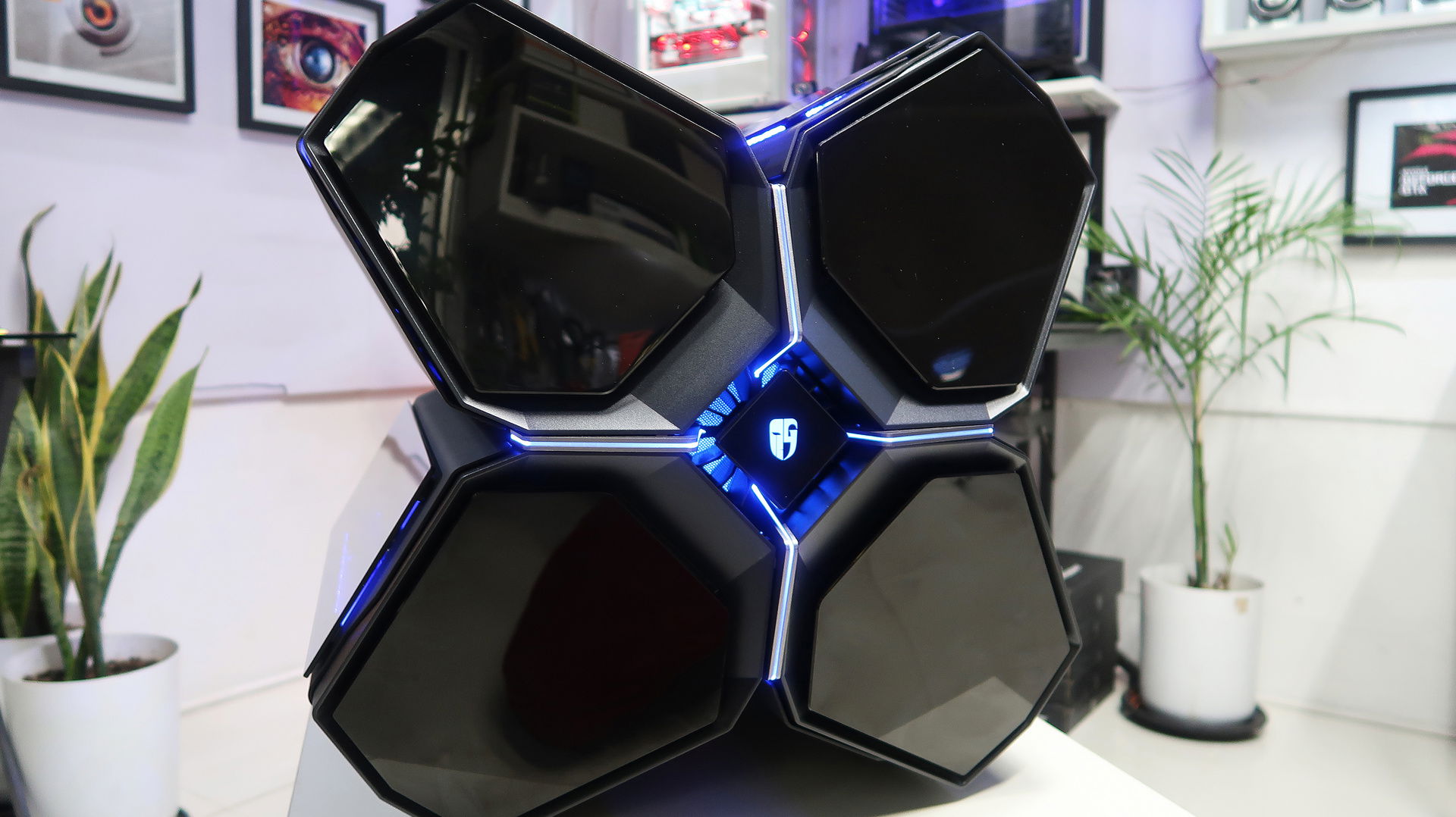 Custom Pc Build #43 "Dark Icarus" Quadstellar Gaming and Streaming ...