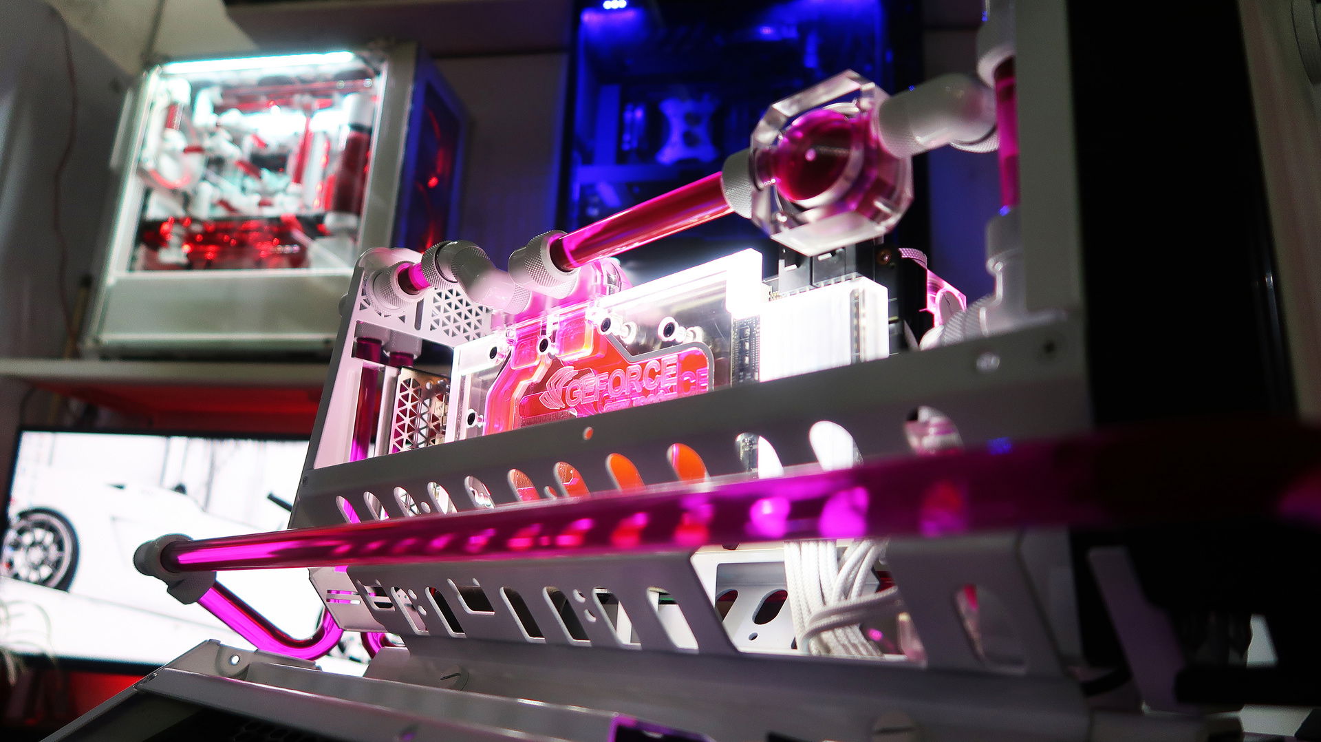 Custom Pc Build #42 " Trinity " Deepcool Tristellar Mini itx Pink Build ...