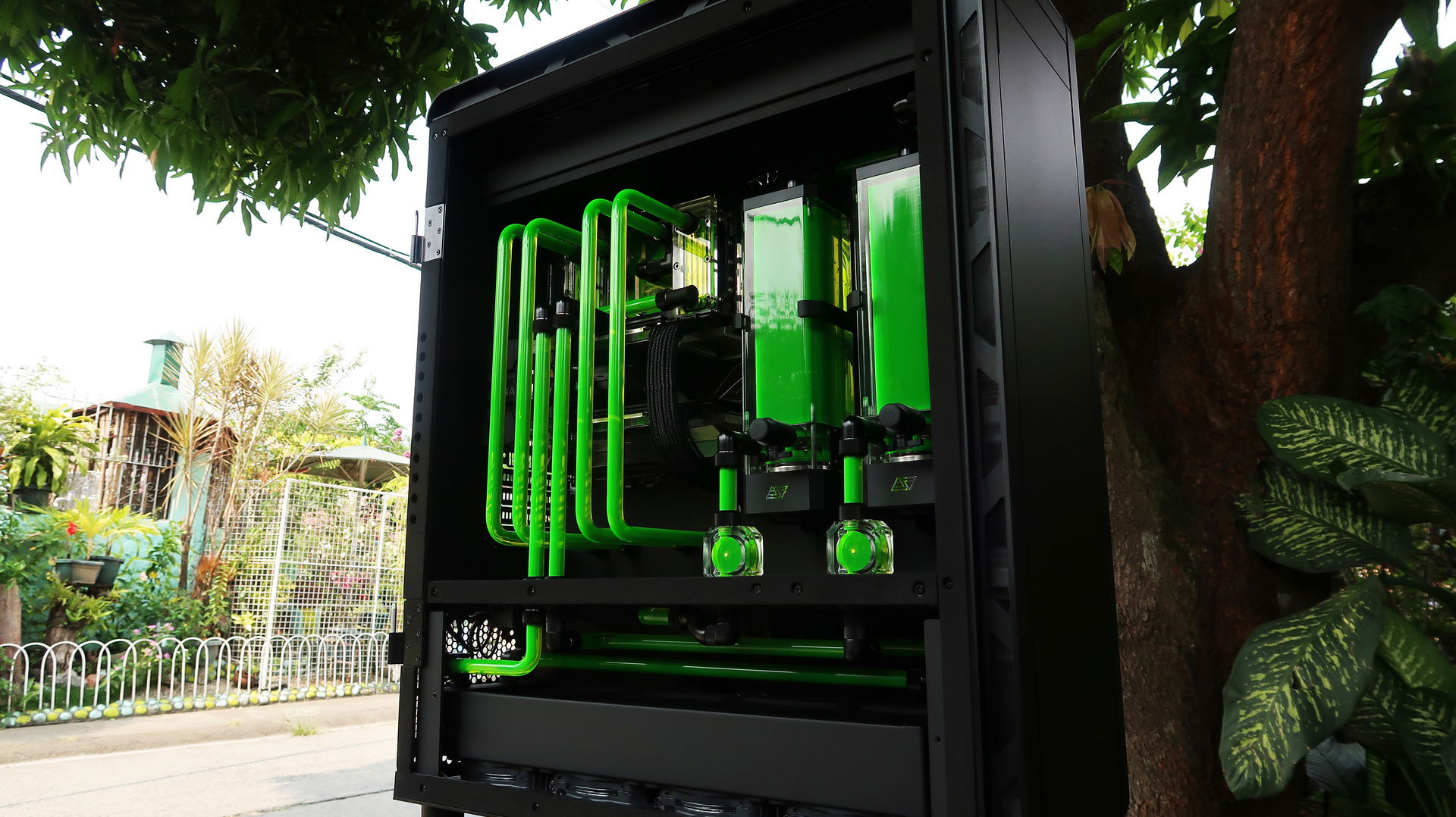 Custom Pc Build #41 "Equilibrium" Phanteks Enthoo Elite Monster Pc ...