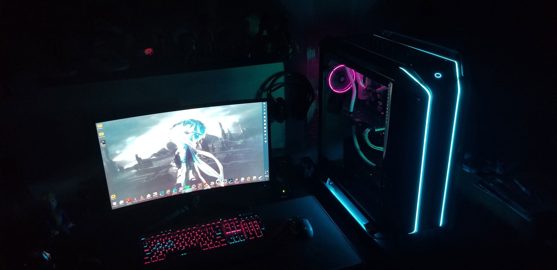 Pink & Cyan Blend Build » builds.gg