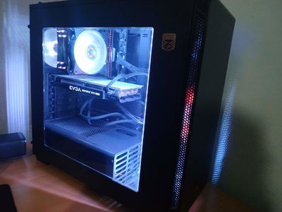 Miami Vice (Meshify C Custom Loop) » builds.gg