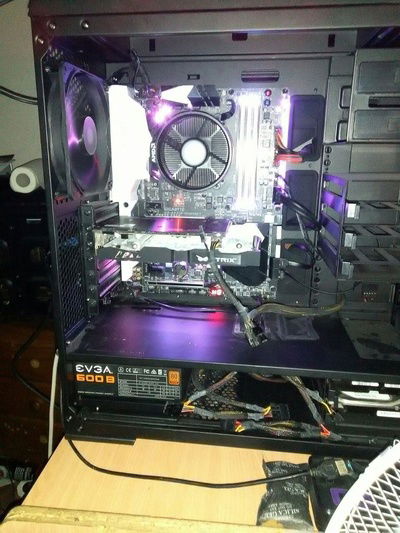 Miami Vice (Meshify C Custom Loop) » builds.gg