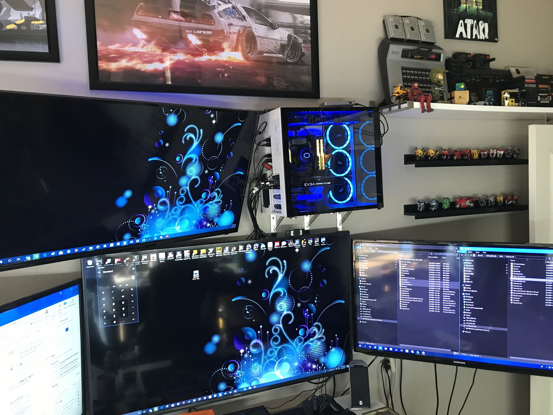 Gaming Wall Mount Lian Li PC-011 » builds.gg