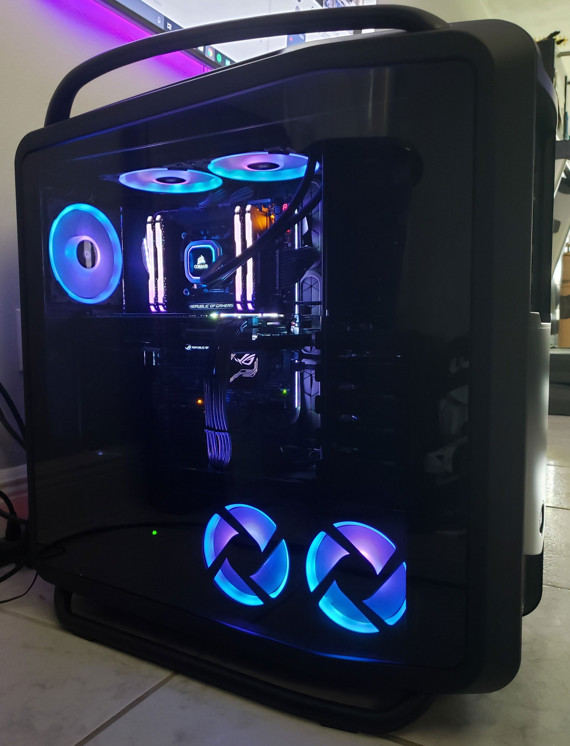 Cosmos II RGB Tempered Glass » builds.gg