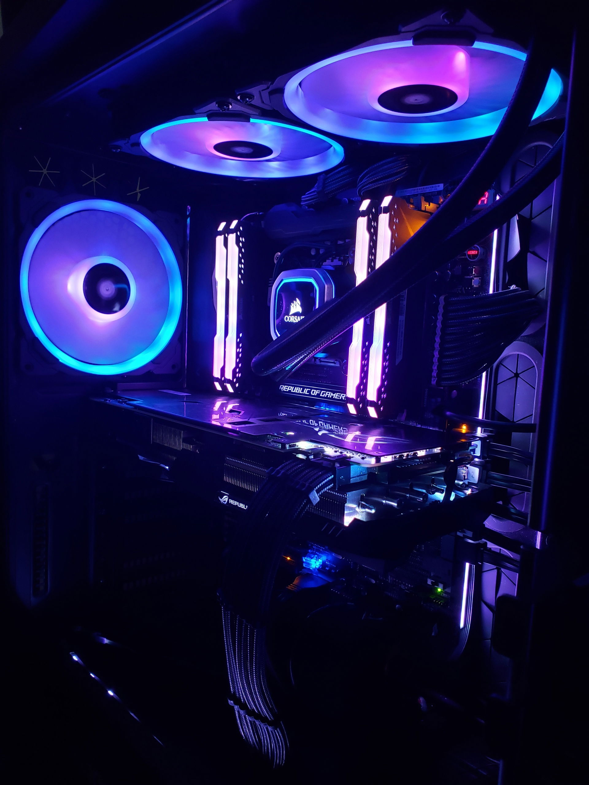 Cosmos II RGB Tempered Glass » builds.gg
