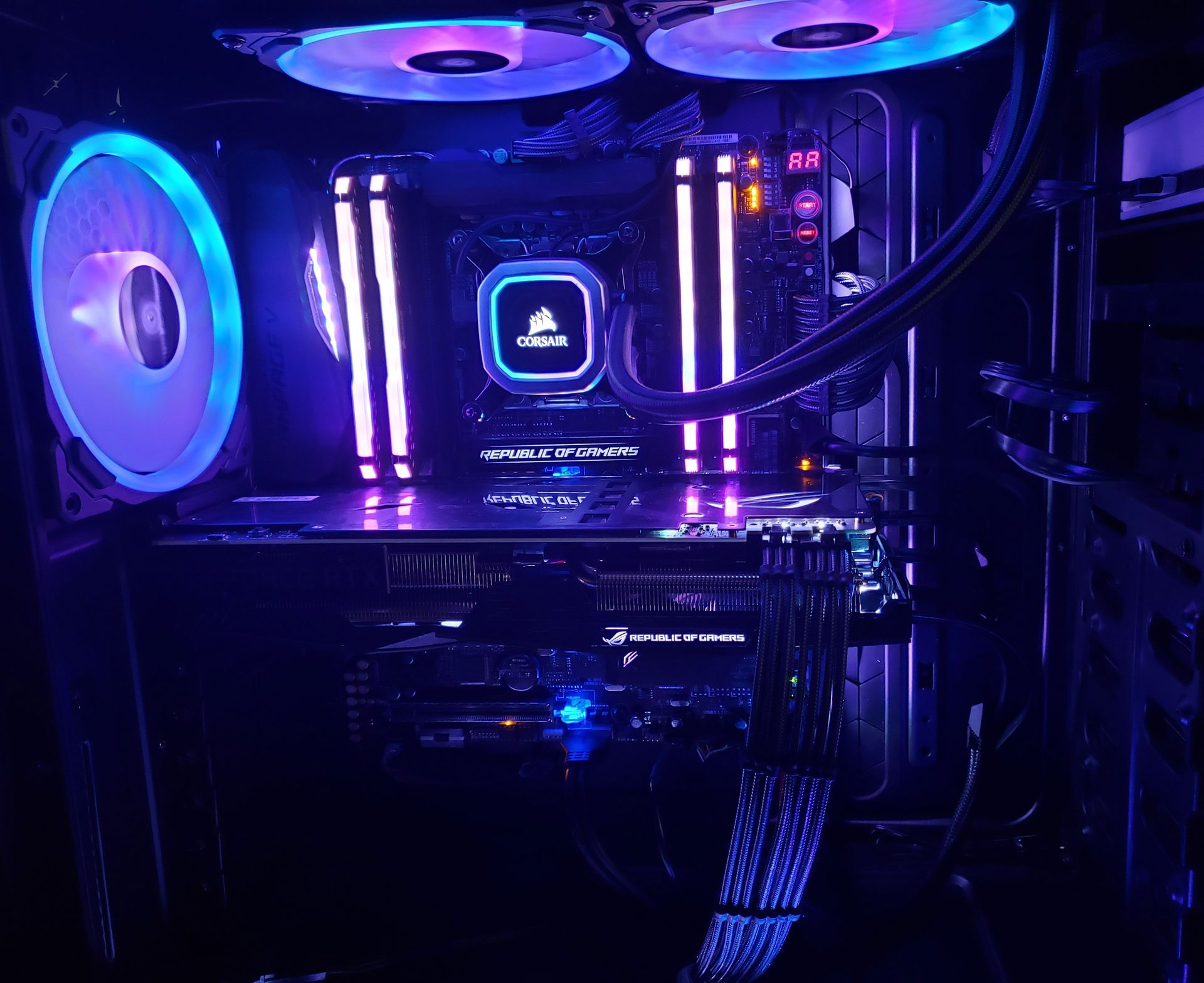 Cosmos II RGB Tempered Glass » builds.gg
