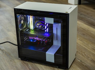 The Scandinavian - A minimalist oak wood PC case » builds.gg