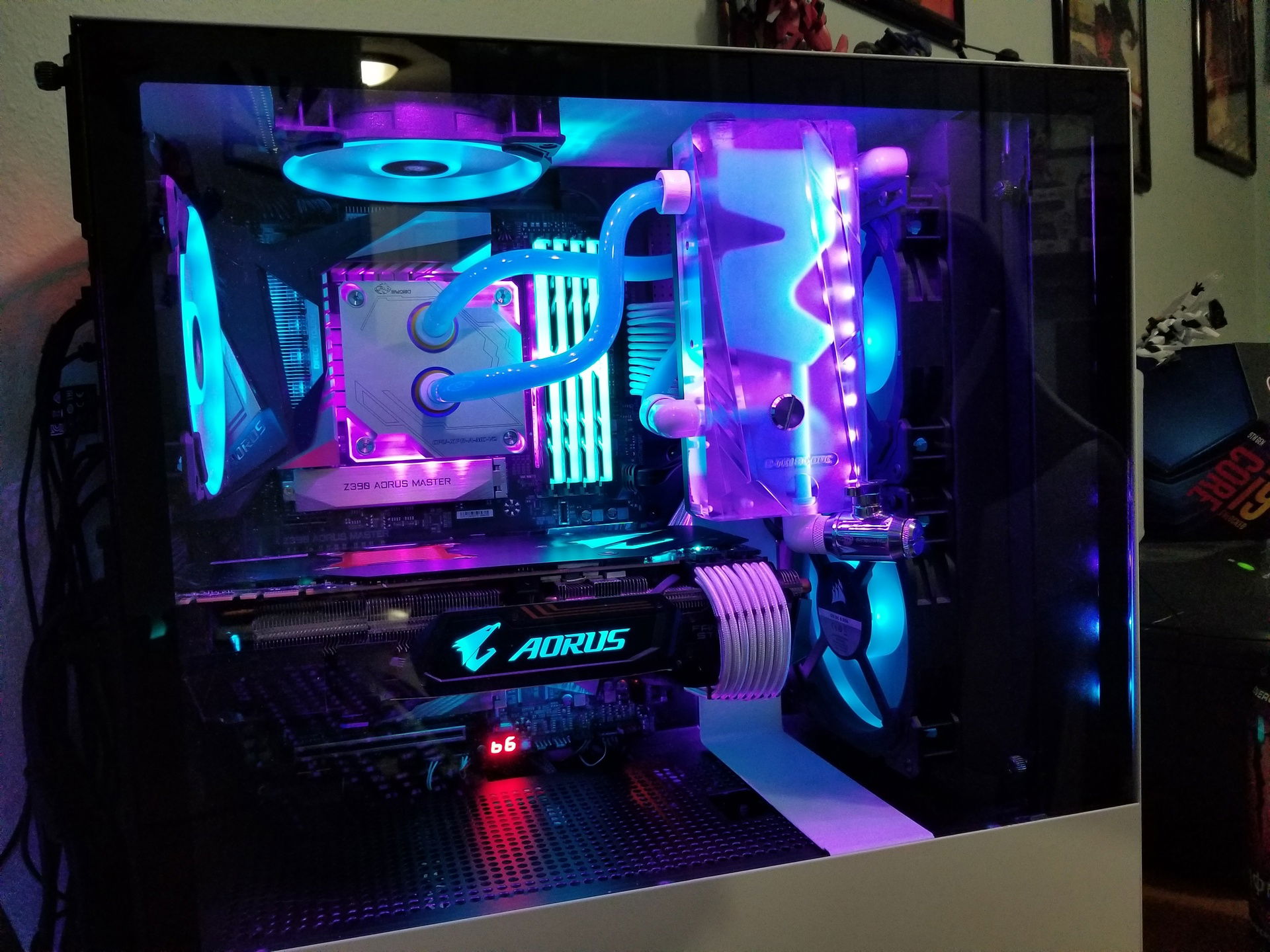 Custom Loop in an NZXT H500i » builds.gg